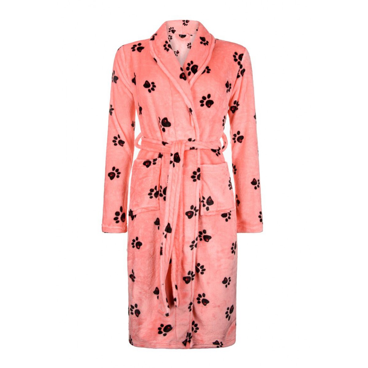 Heb je ooit eerder zoveel badjassen op een rij gezien?