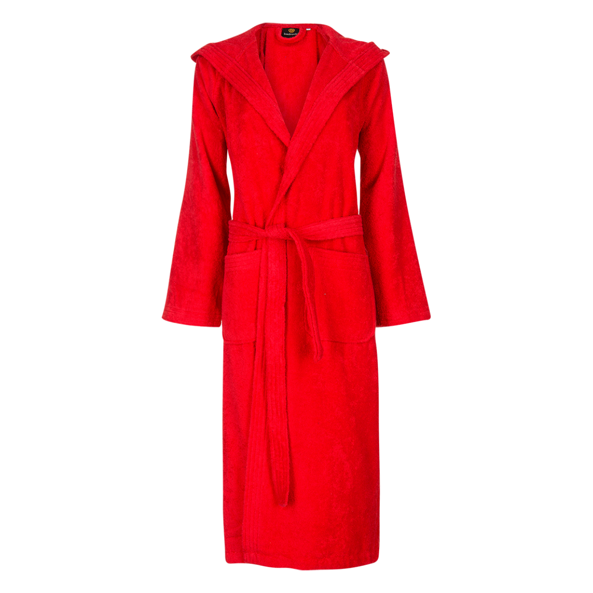 Rode badjas met capuchon kopen?