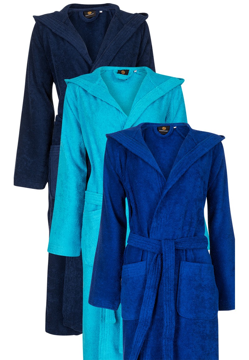 Badjas met capuchon - in 9 frisse kleuren