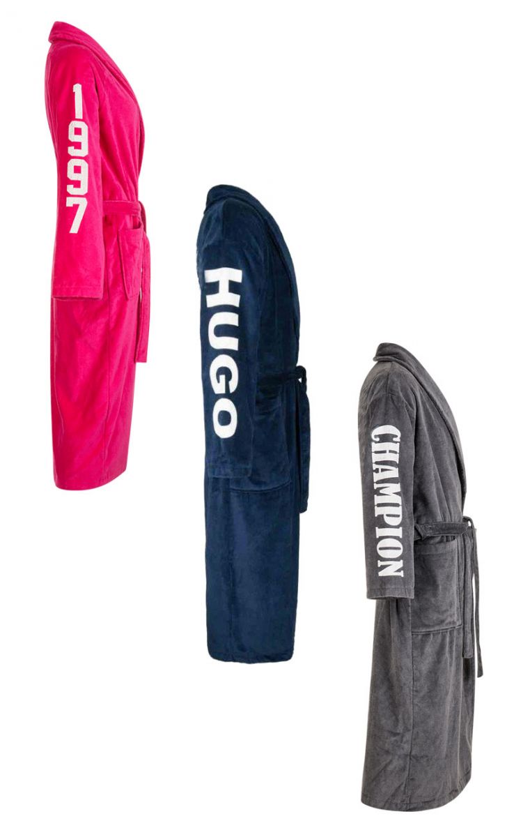 Badjas met bedrukking | Vind ze hier | Badjasparadijs.nl