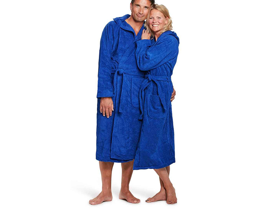 Badjasmoment op de camping