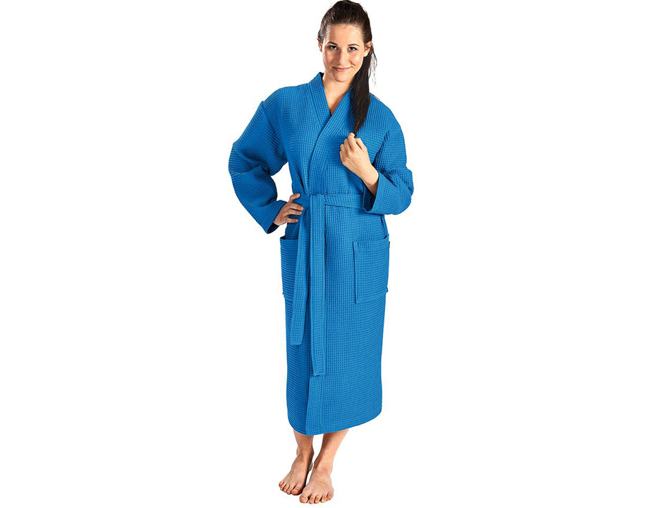 Badjasmoment op de camping